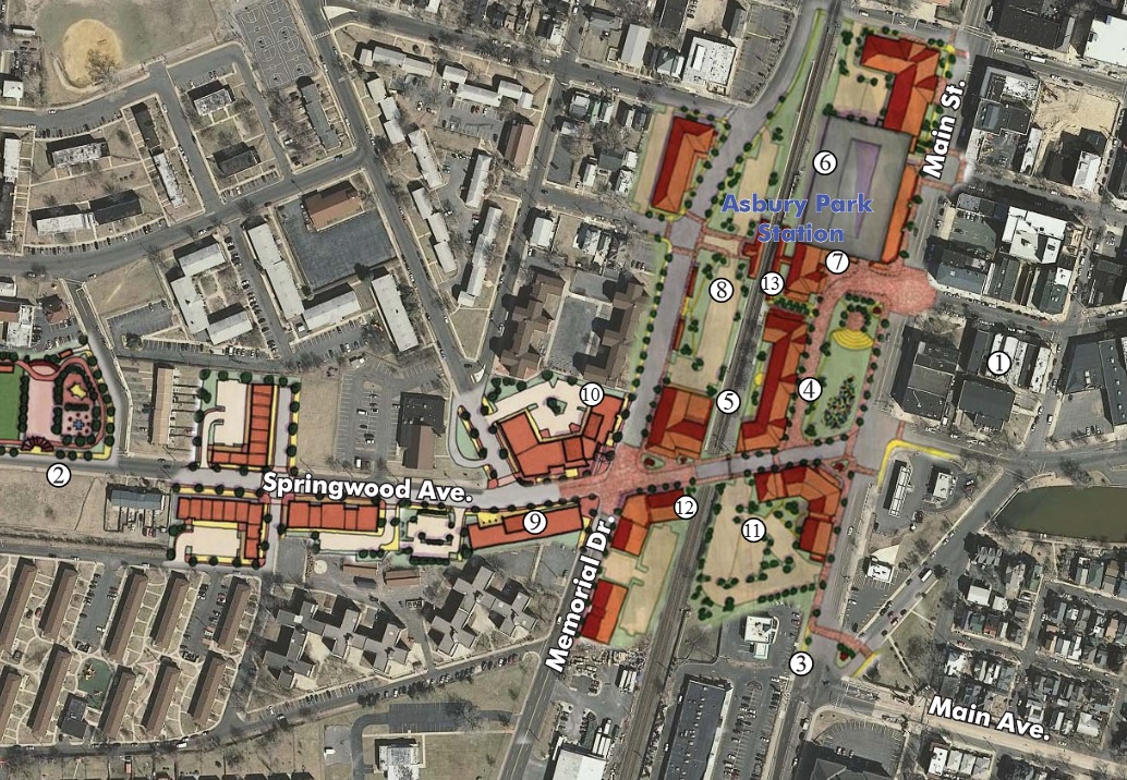 Springwood Avenue Redevelopment in Asbury Park, NJ